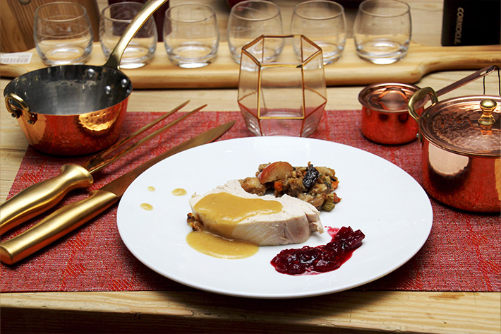 PAVA RELLENA PARA NAVIDAD